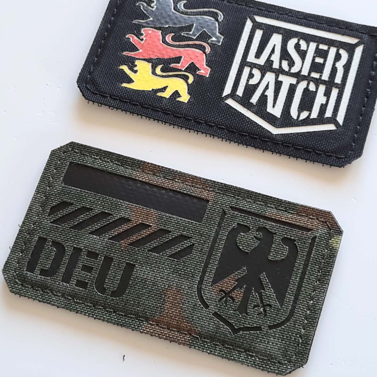 Germany Tactical Flag - Laser Cut Patch with Velcro