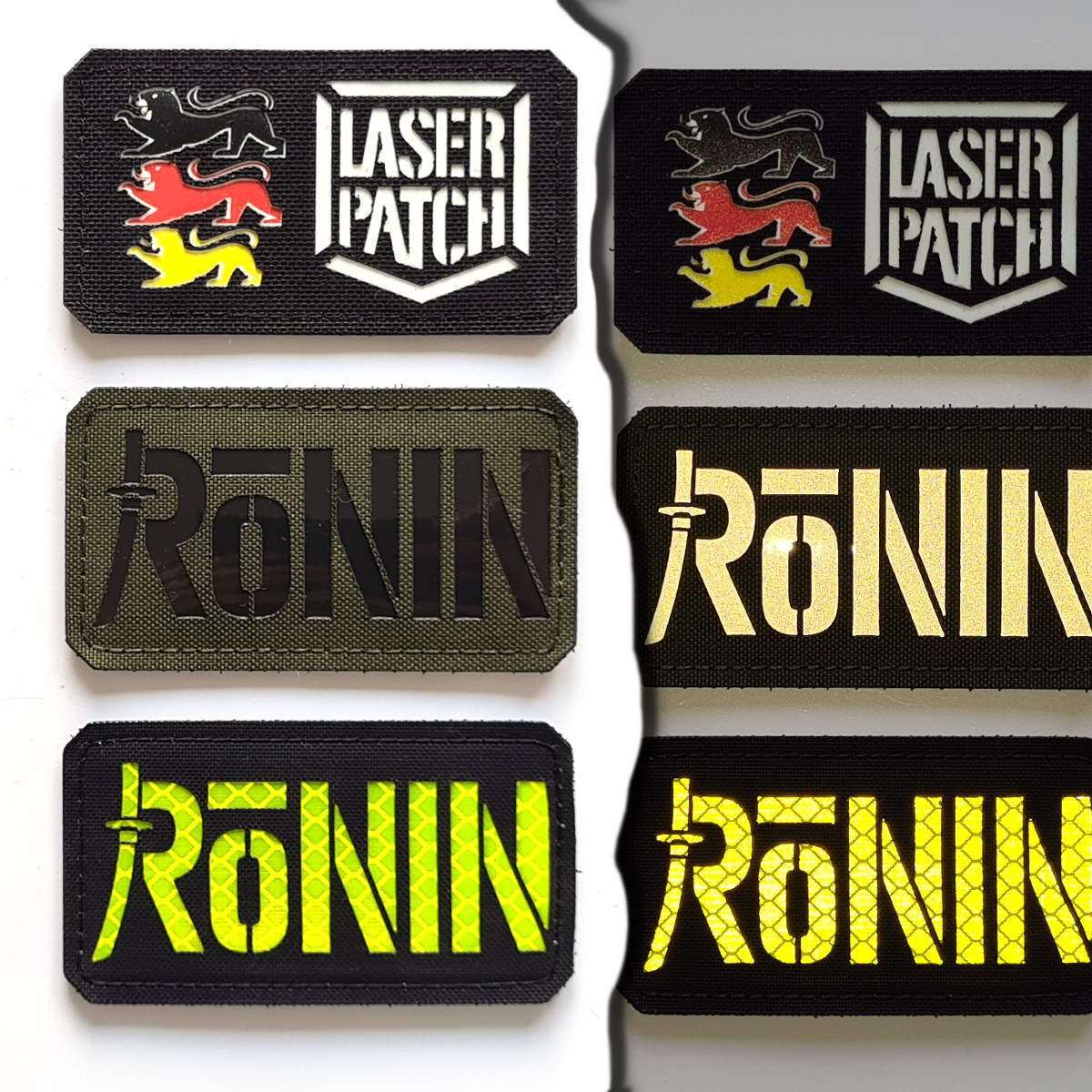Ronin mit Patch mit Klett